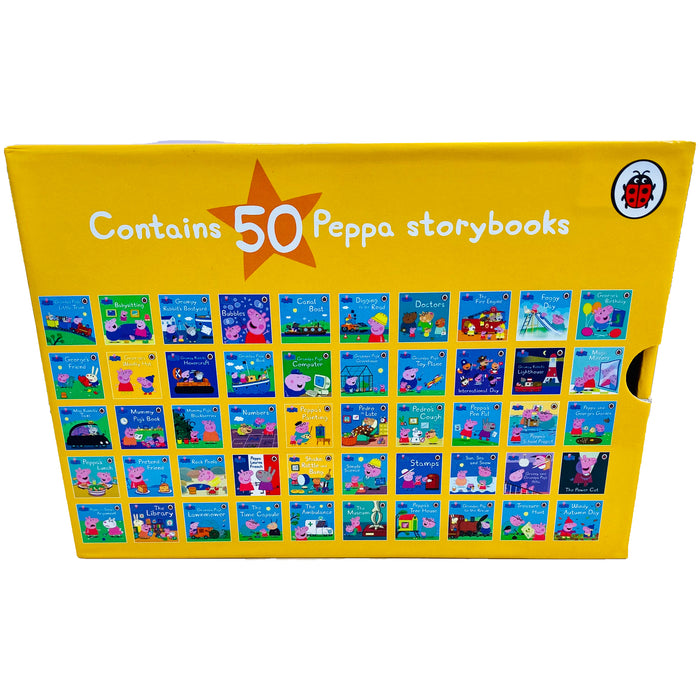 Peppa Pig: The Incredible Collection 50 Books Box Set (50 Storybooks ...