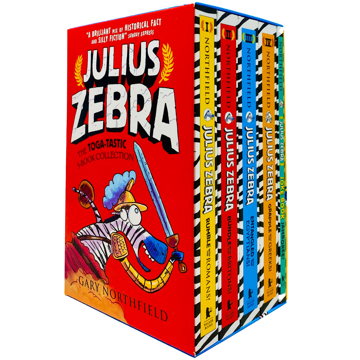 Julius Zebra Series The Toga-Tasic 5 Books Collection Box Set by Gary ...