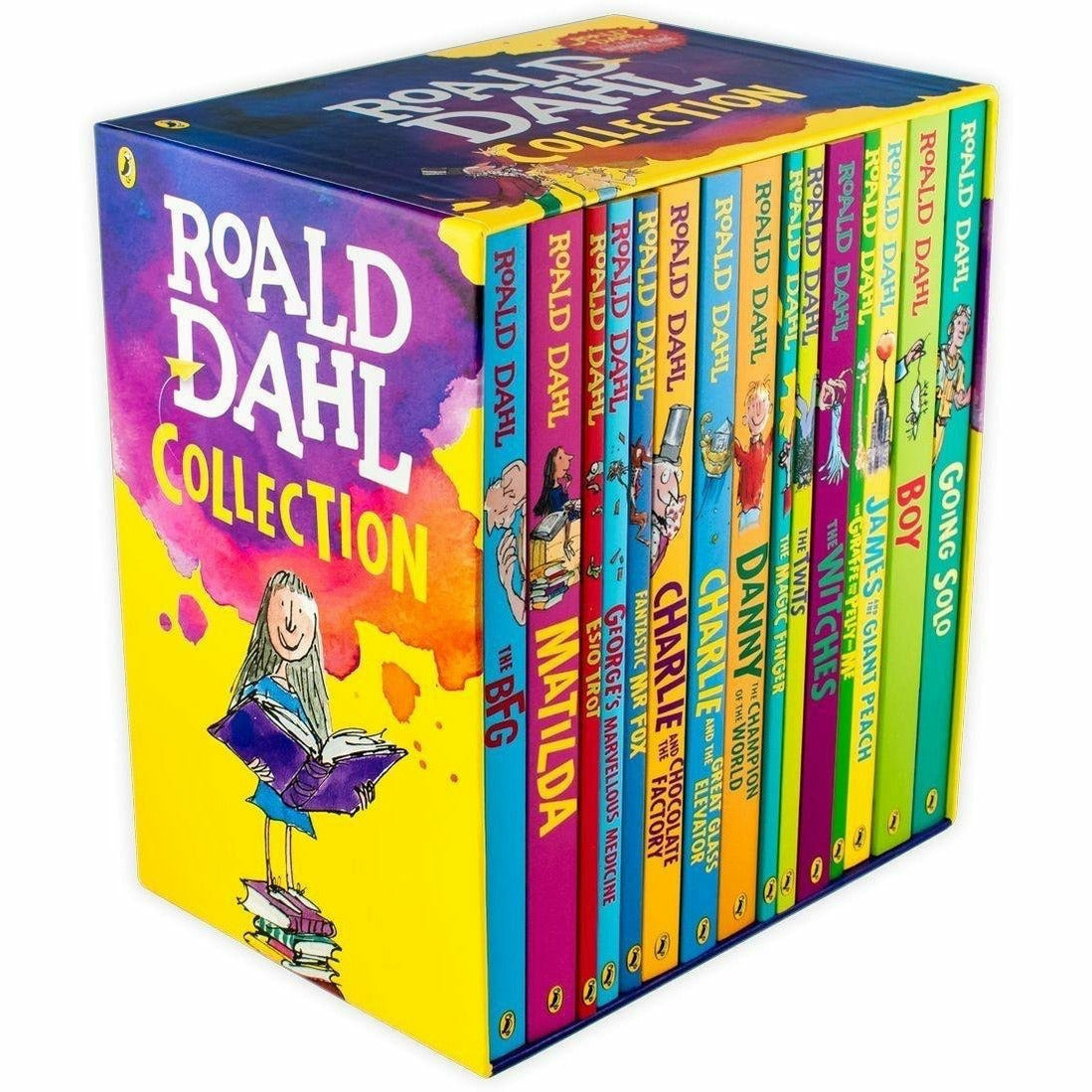Roald Dahl 15 Book Box Set Collection by Roald Dahl Childrens ...