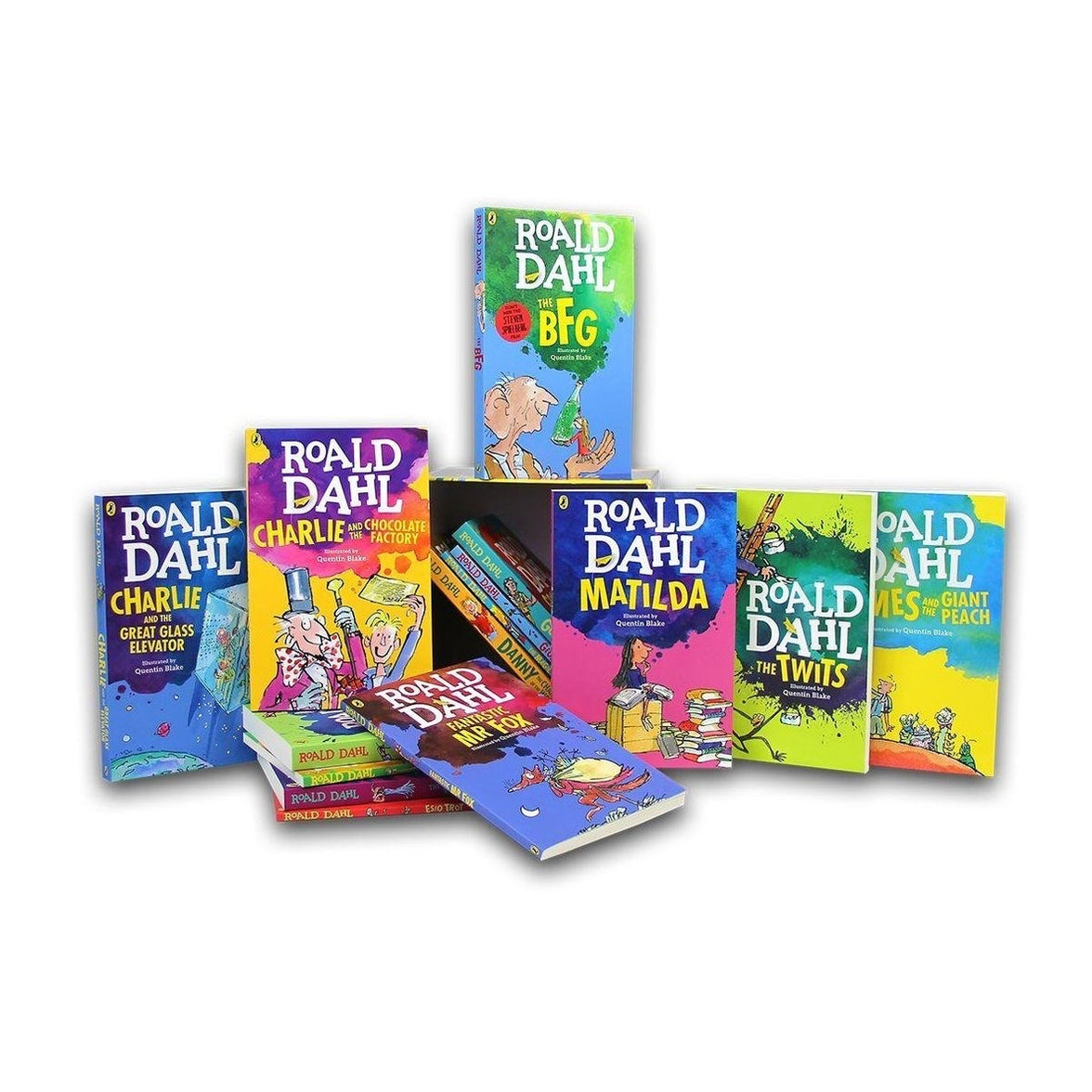 Roald Dahl 15 Book Box Set Collection by Roald Dahl Childrens ...