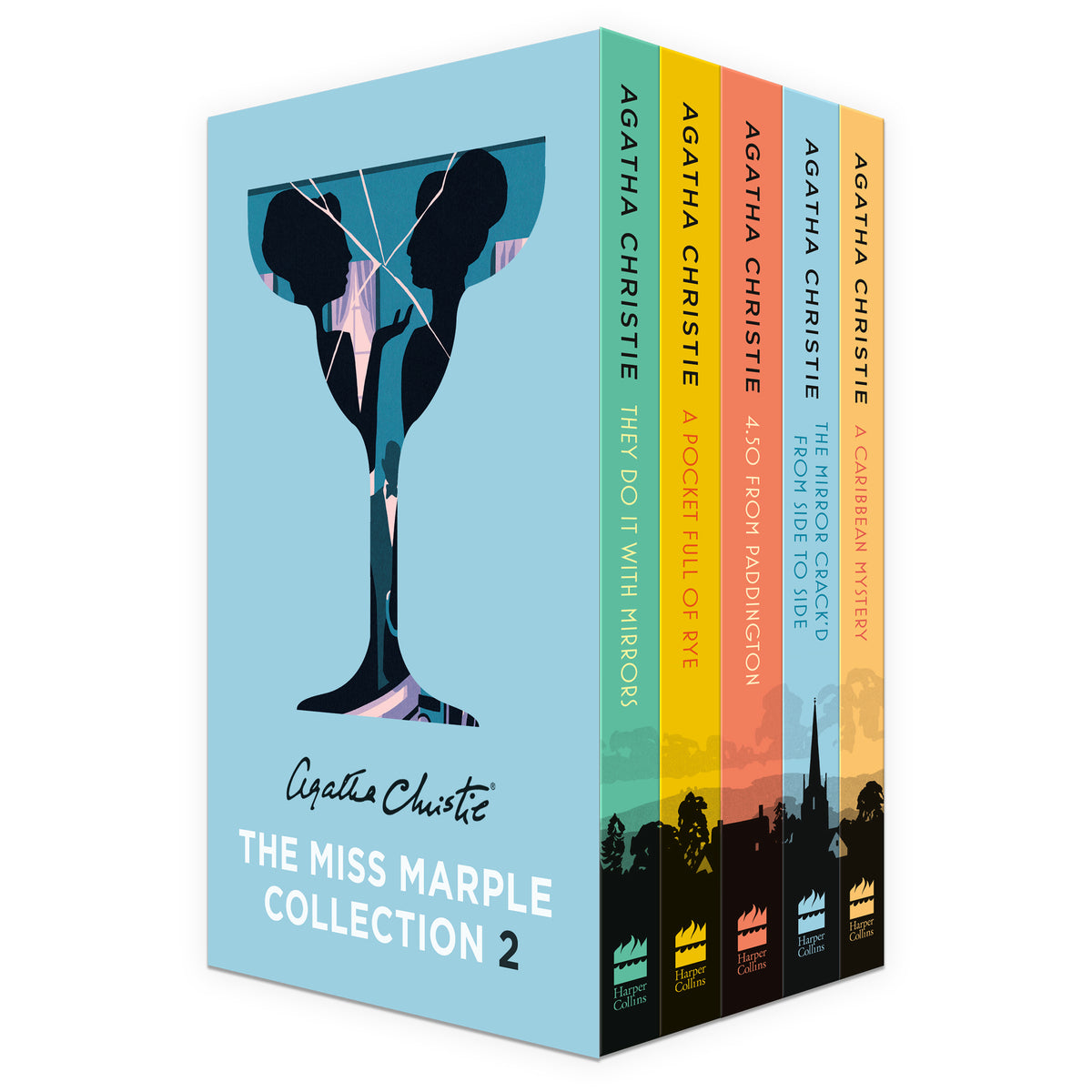 Miss Marple Mysteries Series Books 6 - 10 Collection Set by Agatha Chr ...