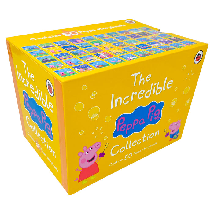 Peppa Pig: The Incredible Collection 50 Books Box Set (50 Storybooks ...