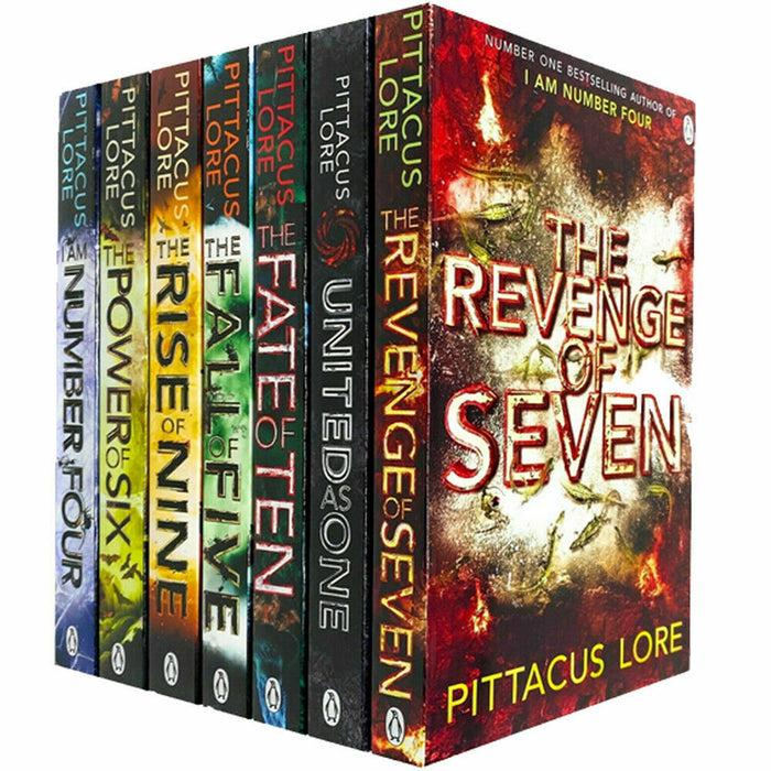 The Lorien Legacies Series 7 Books Collection Set by Pittacus Lore (I ...