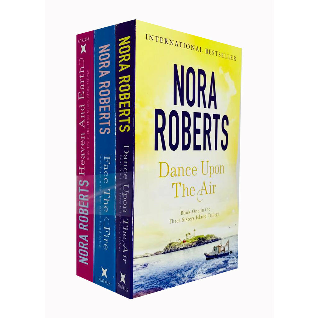 Three Sisters Island Trilogy Collection 3 Books Set By Nora Roberts (Dance Upon The Air, Heaven ...