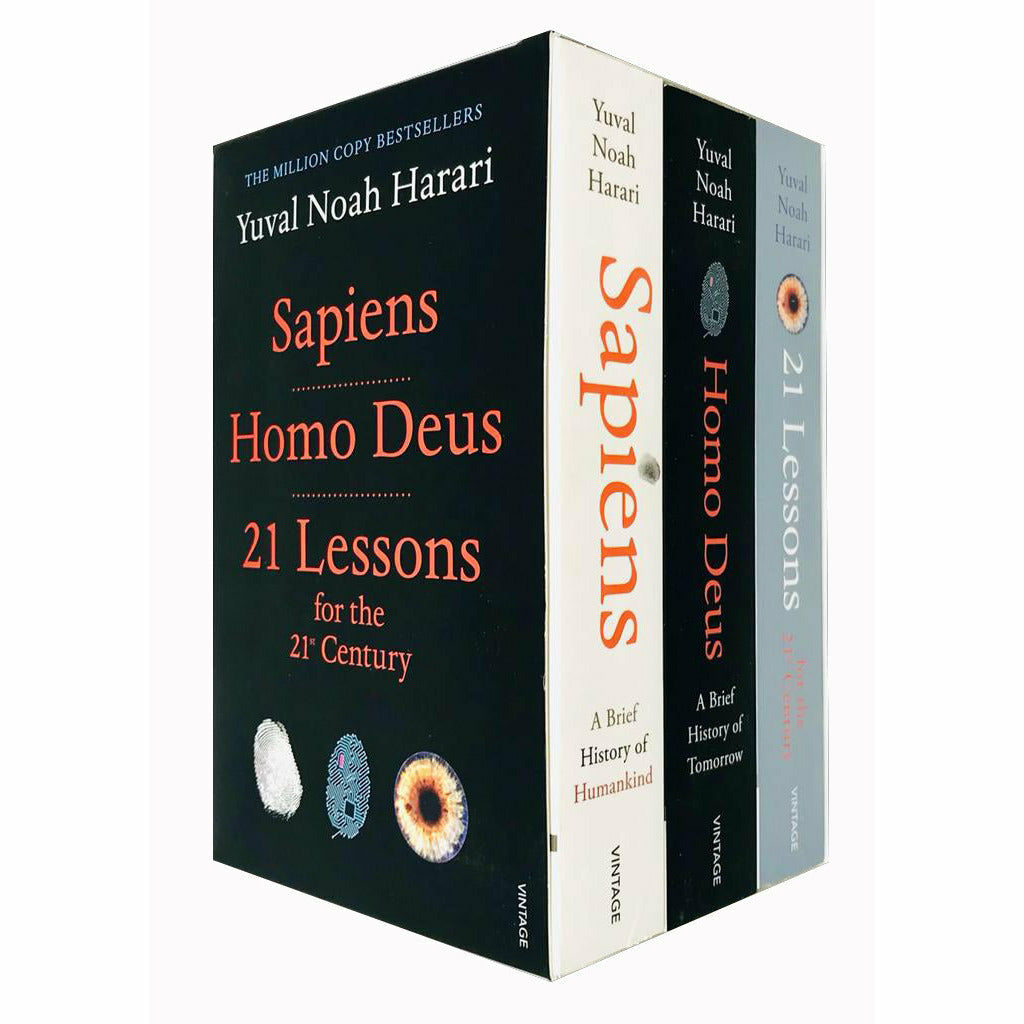 Yuval Noah Harari 3 Books Collection Box Set (Sapiens, Homo Deus, 21 L ...