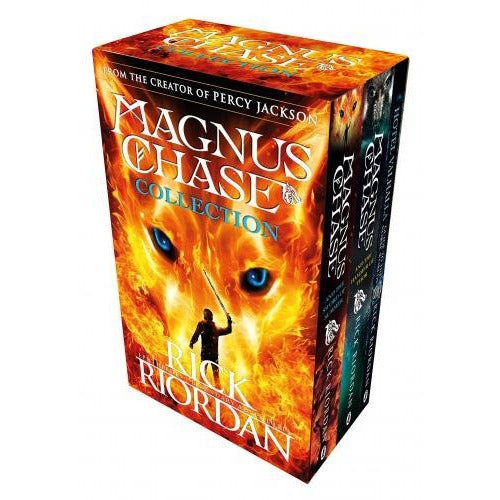 Rick Riordan Magnus Chase 3 Books Box Collection Set (Sword of Summer ...