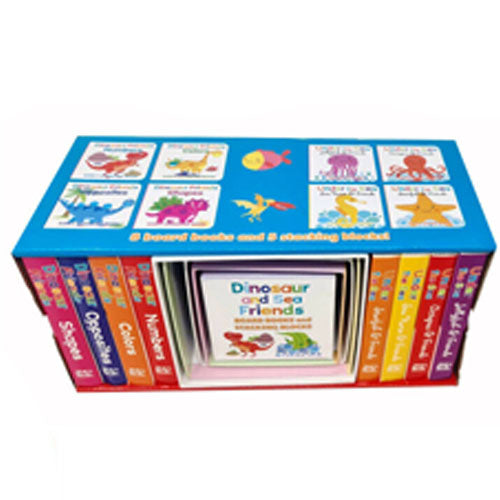 Dinosaur Friends Sea Friends 8 Book Set Board Books Collection — The ...