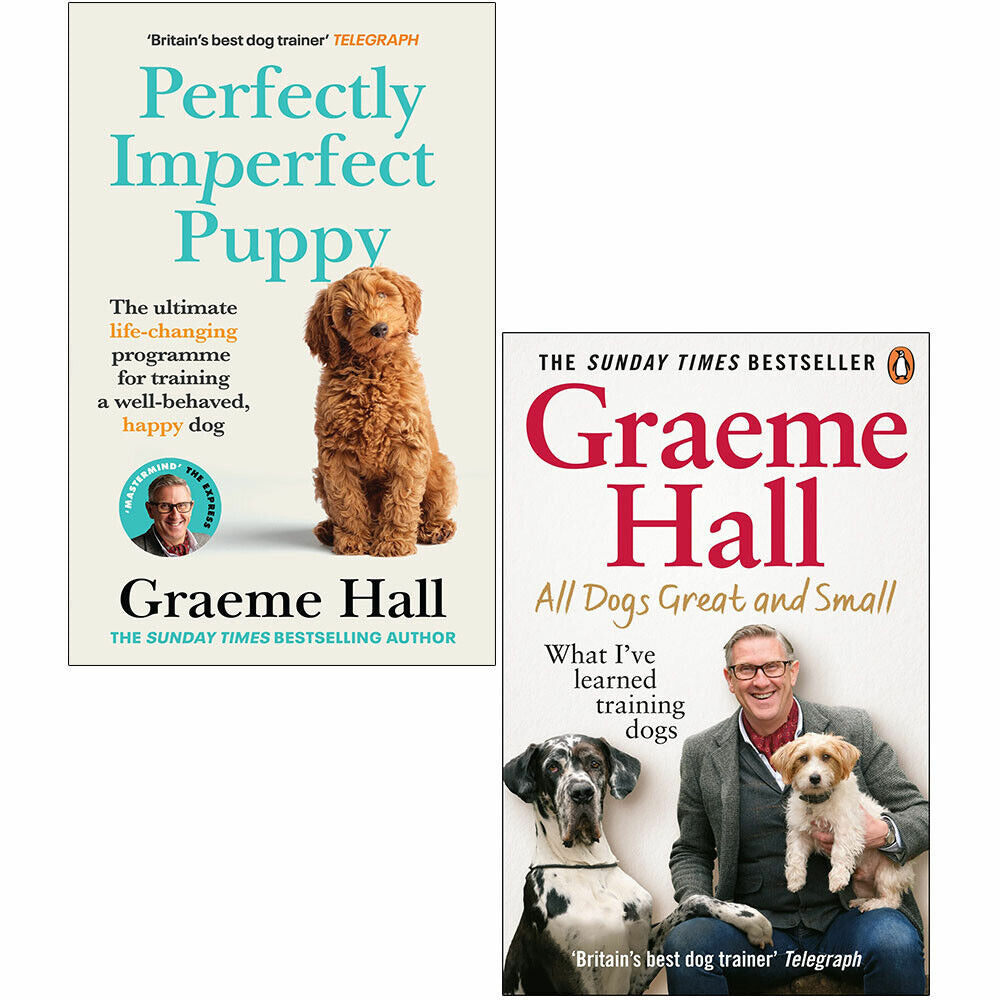 Graeme Hall 2 Books Collection Set Perfectly Imperfect Puppy, All Dogs ...