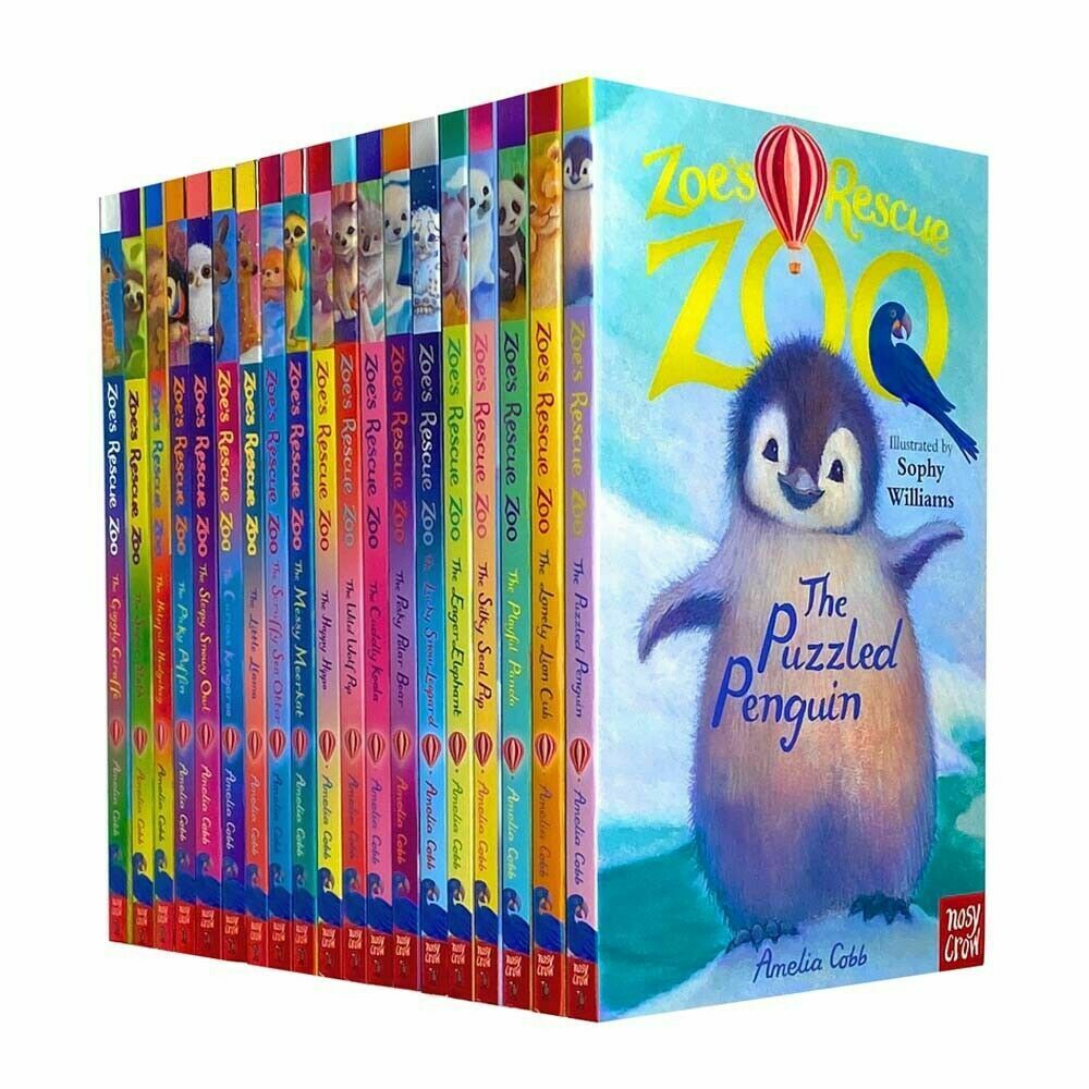 Zoes Rescue Zoo Collection 19 Books Collection Set By Amelia Cobb — The ...