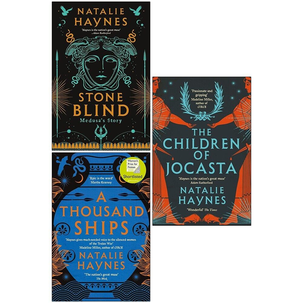 Natalie Haynes 3 Books Set [Stone Blind, A Thousand Ships & Children of ...