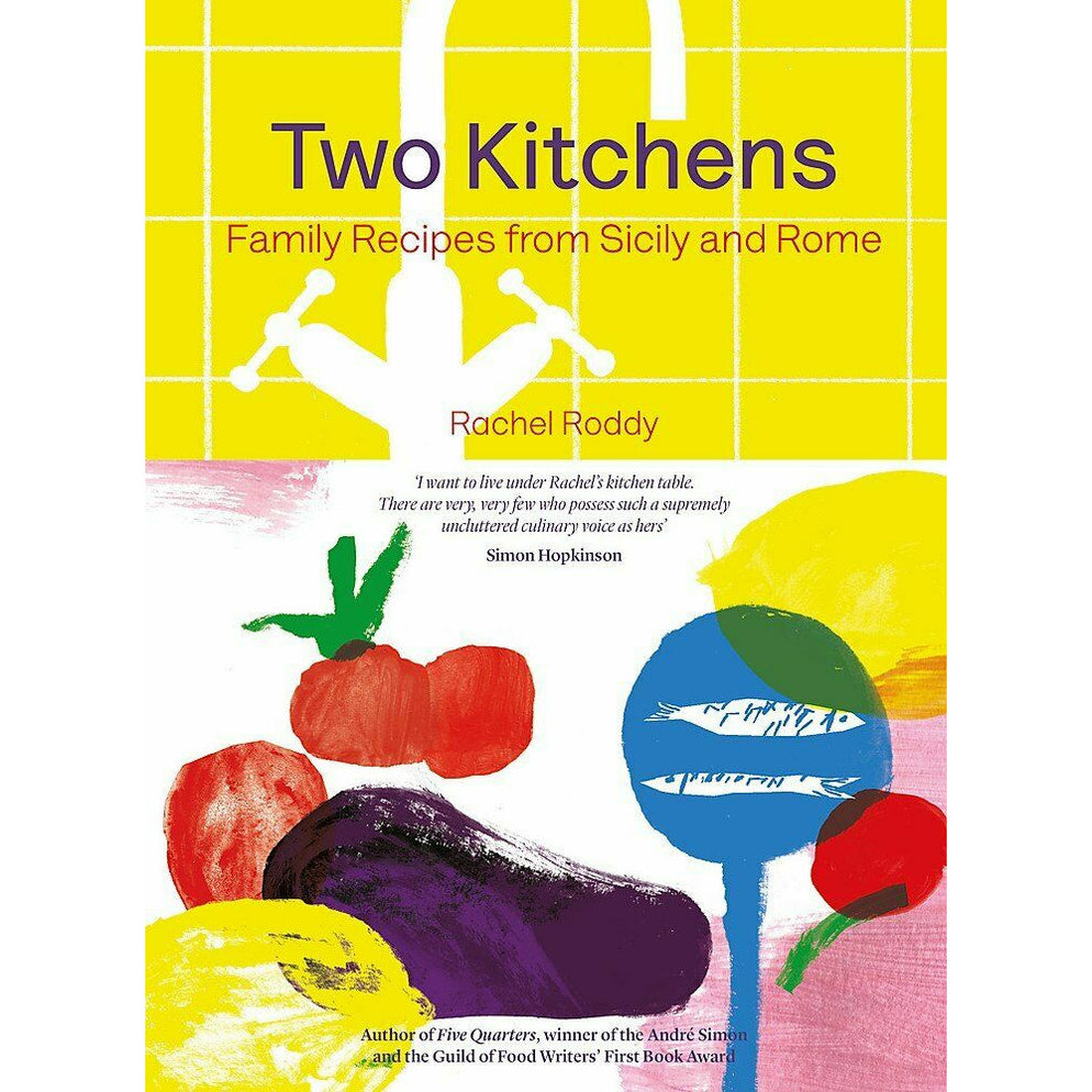 Rachel Roddy Collection 3 Books Set (Two Kitchens, Five Quarters, An A ...