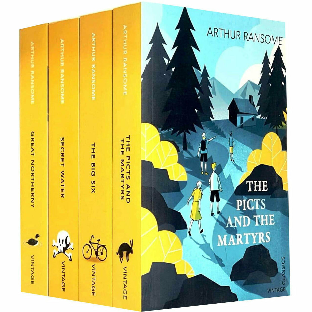 Arthur Ransome Vintage Children's Classics 4 Books Collection Set NEW ...