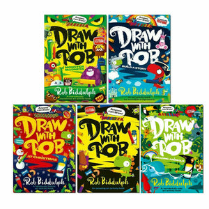 Draw with Rob Collection 5 Books Set by Rob Biddulph | The Book Bundle