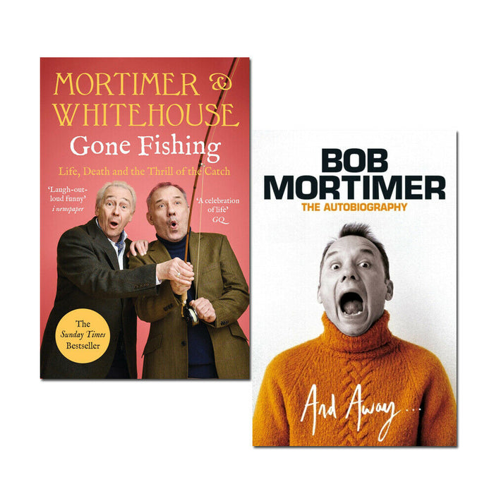 Bob Mortimer Collection 2 Books Set (Mortimer & Whitehouse, And Away ...