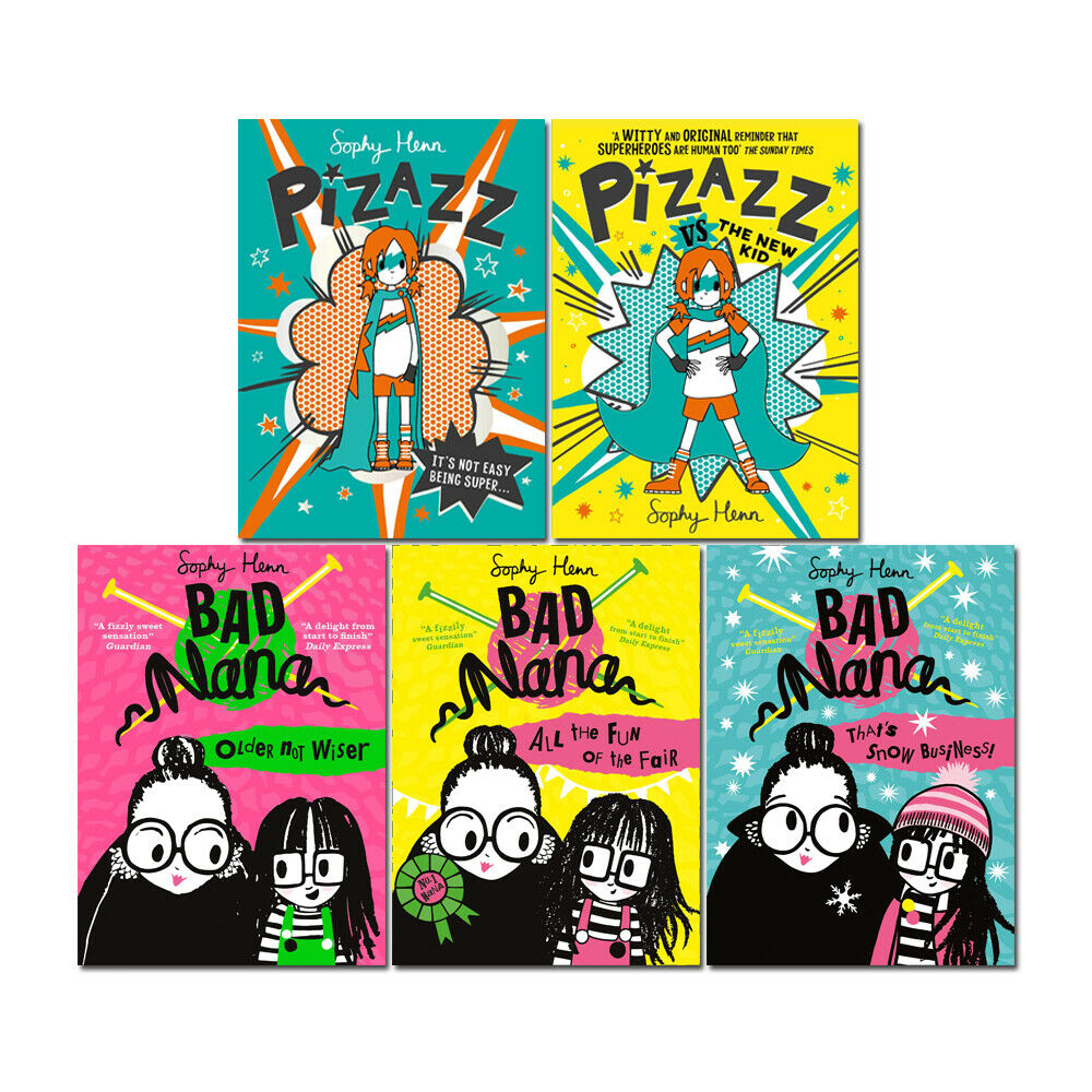 Bad Nana 5 Books Set Collection by Sophy Henn | The Book Bundle