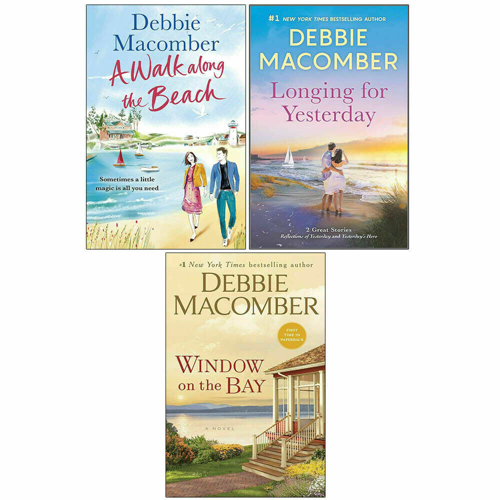 Debbie Macomber 3 Books Collection Set(A Walk Along,Longing,Window on ...