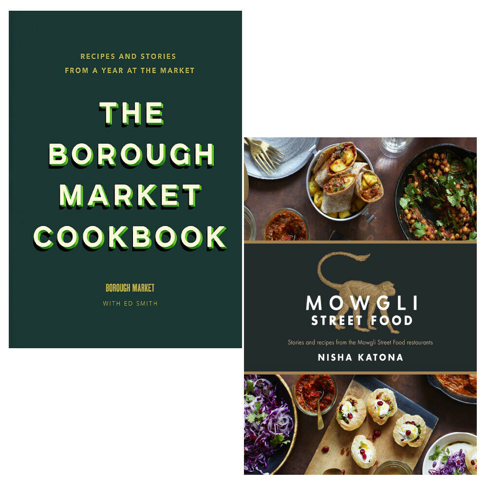 The Borough Market Cookbook, Mowgli Street Food 2 Books Collection Set ...