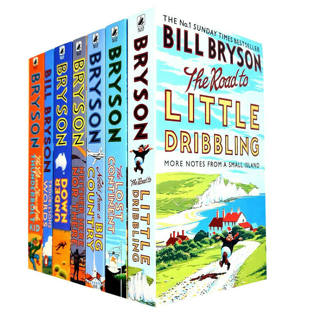 Bill bryson book series 1 & 2 : 7 Books Collection Set | The Book Bundle