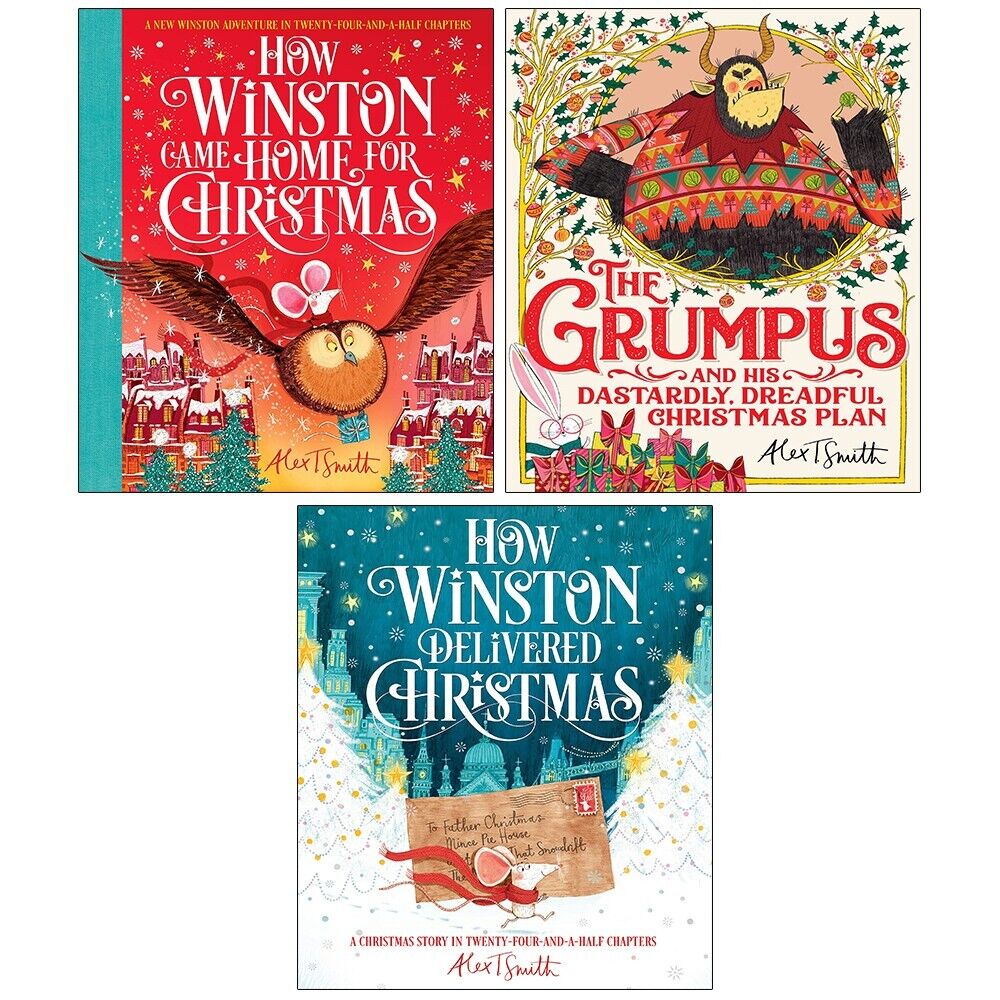 Alex T. Smith Collection 3 Books Set How Winston Came Home for ...