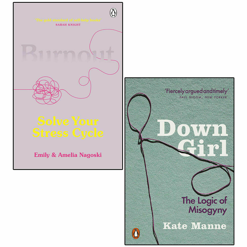 Burnout and Down Girl 2 Books Collection Set — The Book Bundle