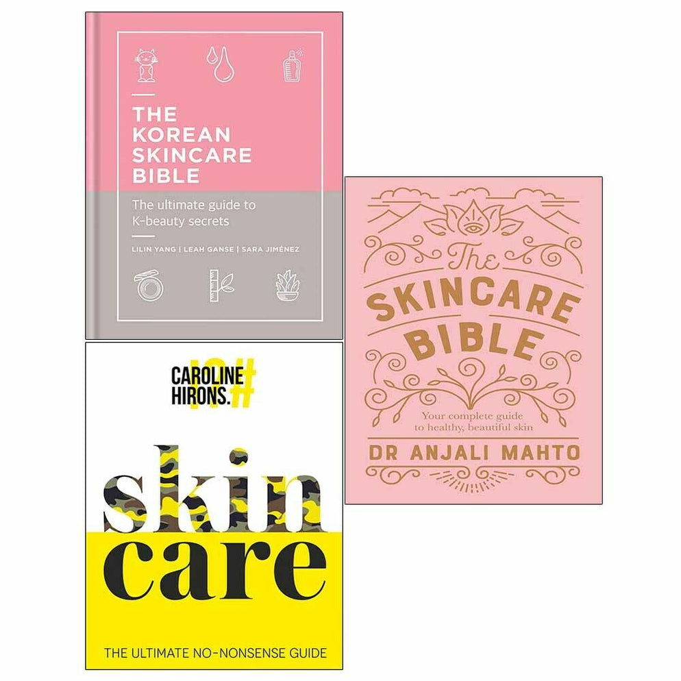 Skincare Bible, Skincare, Korean Skincare Bible 3 Books Collection Set