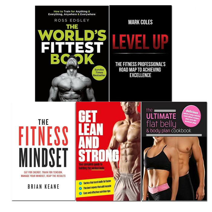 The World's Fittest Book, Level Up, The Fitness Mindset, Get Lean And ...