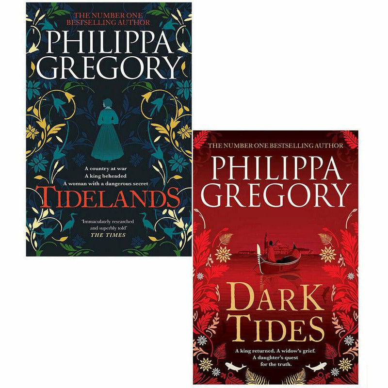 Tidelands & Dark Tides 2 Books Collection Set By Philippa Gregory ...