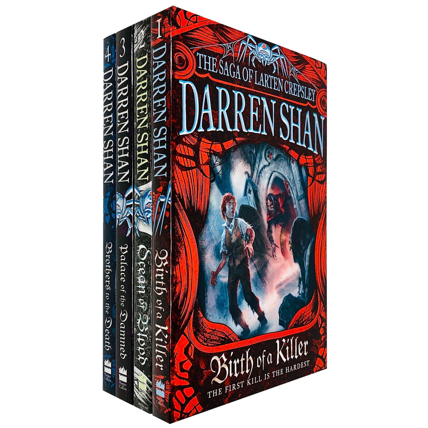 Darren Shan The Saga of Larten Crepsley Series 4 Books Collection Set ...