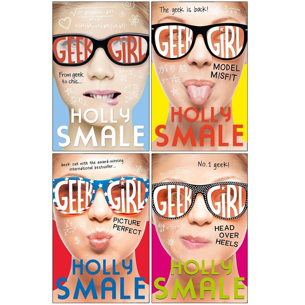 Geek Girl Collection 4 Books Set By Holly Smale | Model Misfit | Pictu ...