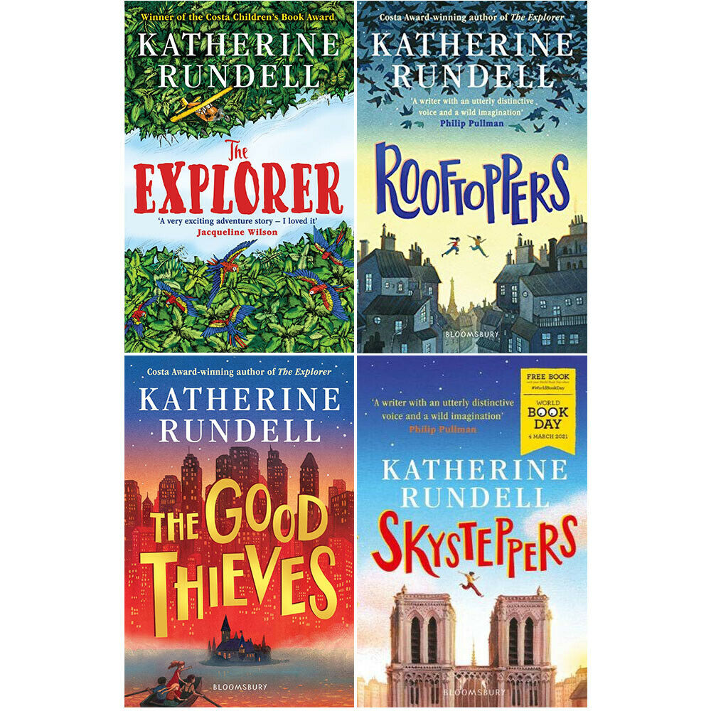 The Explorer, Rooftoppers, The Good Thieves & Skysteppers 4 Books Coll ...
