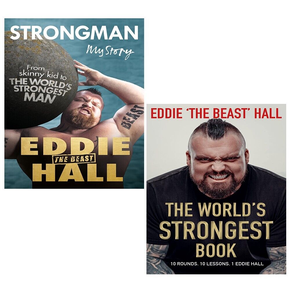 Eddie Hall Collection 2 Books Set (The World's Strongest Book ...