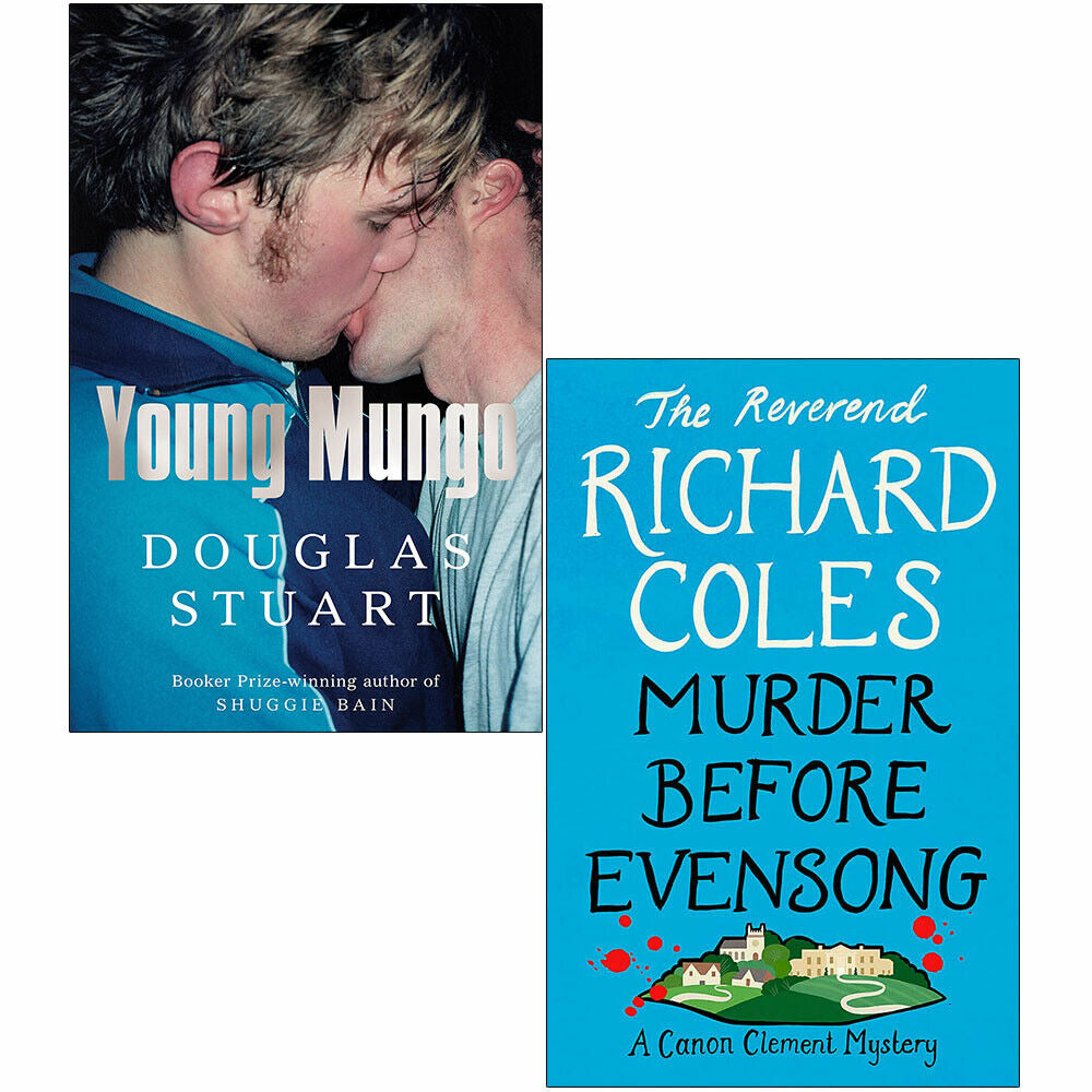 Murder Before Evensong, Young Mungo a novel 2 Books Collection Set ...