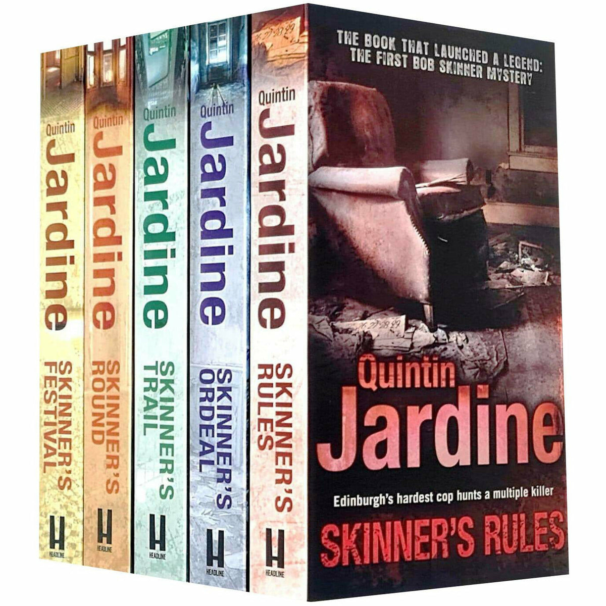 Bob Skinner Series 5 Books Collection Set by Quintin Jardine Skinner ...