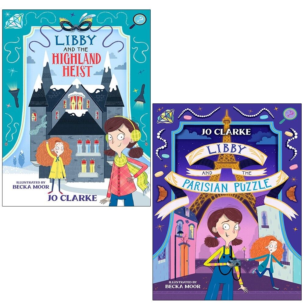 Travelling School Mysteries Series Collection 2 Books Set by Jo Clarke Libby | The Book Bundle