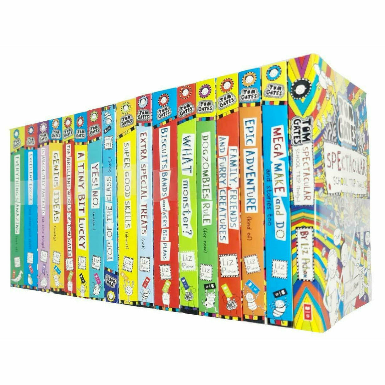 Tom Gates Collection 17 Books Set By Liz Pichon | The Book Bundle