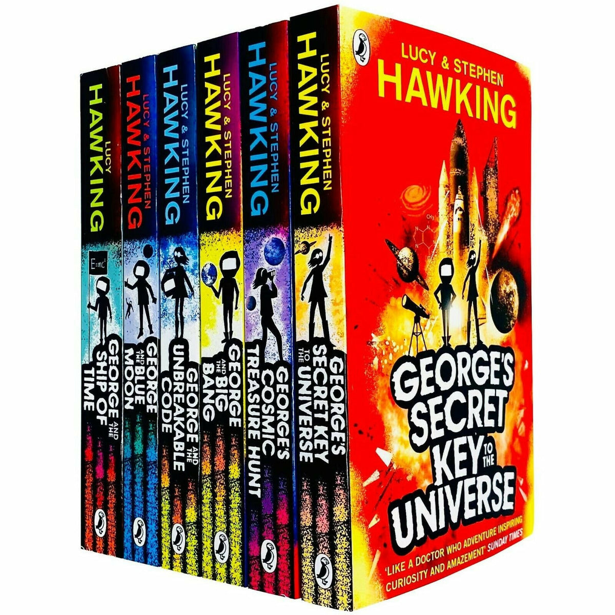 George's Secret Key to the Universe Complete 6 Books Collection Set ...