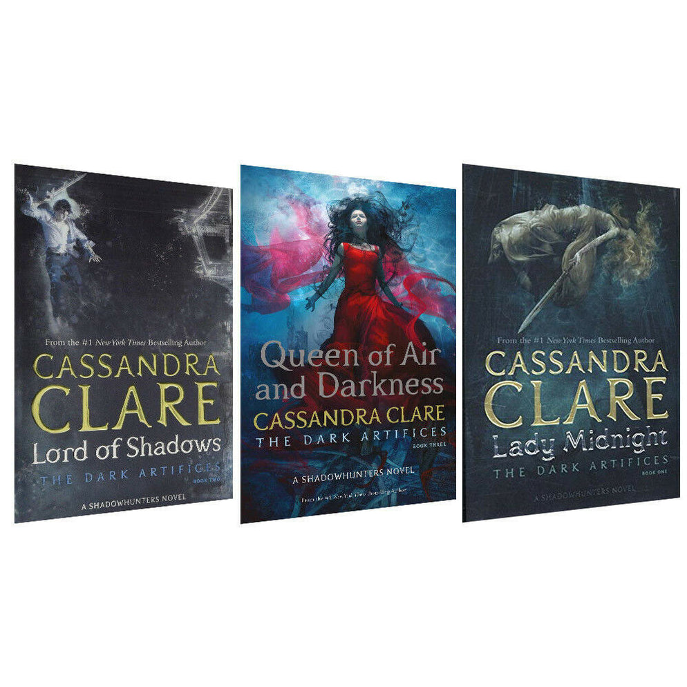 Cassandra Clare 3 Books Set (Lady Midnight, Lords of Shadows, Queens of ...