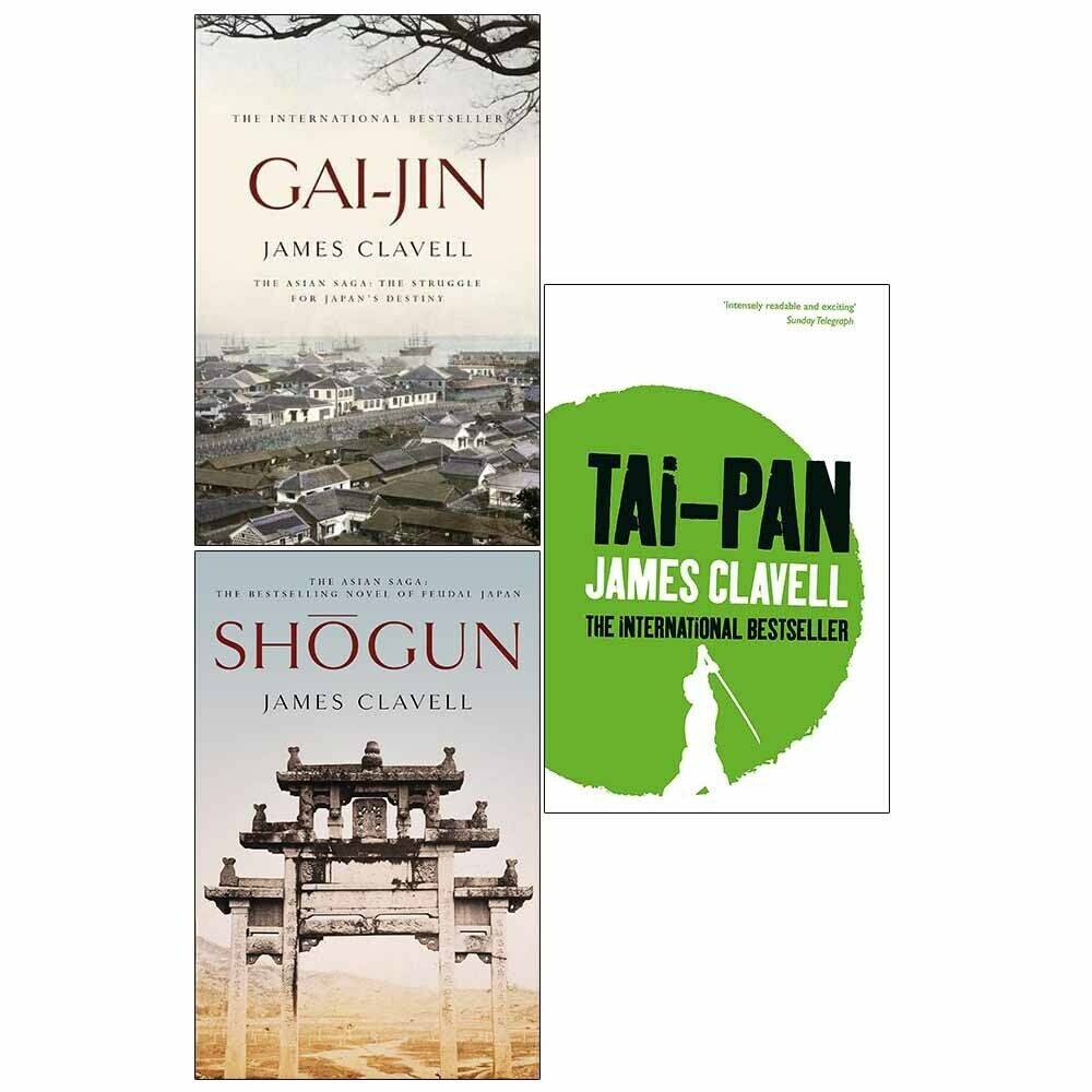 Shogun, Tai-Pan, Gai-Jin 3 Books Collection Set Paperback | The Book Bundle