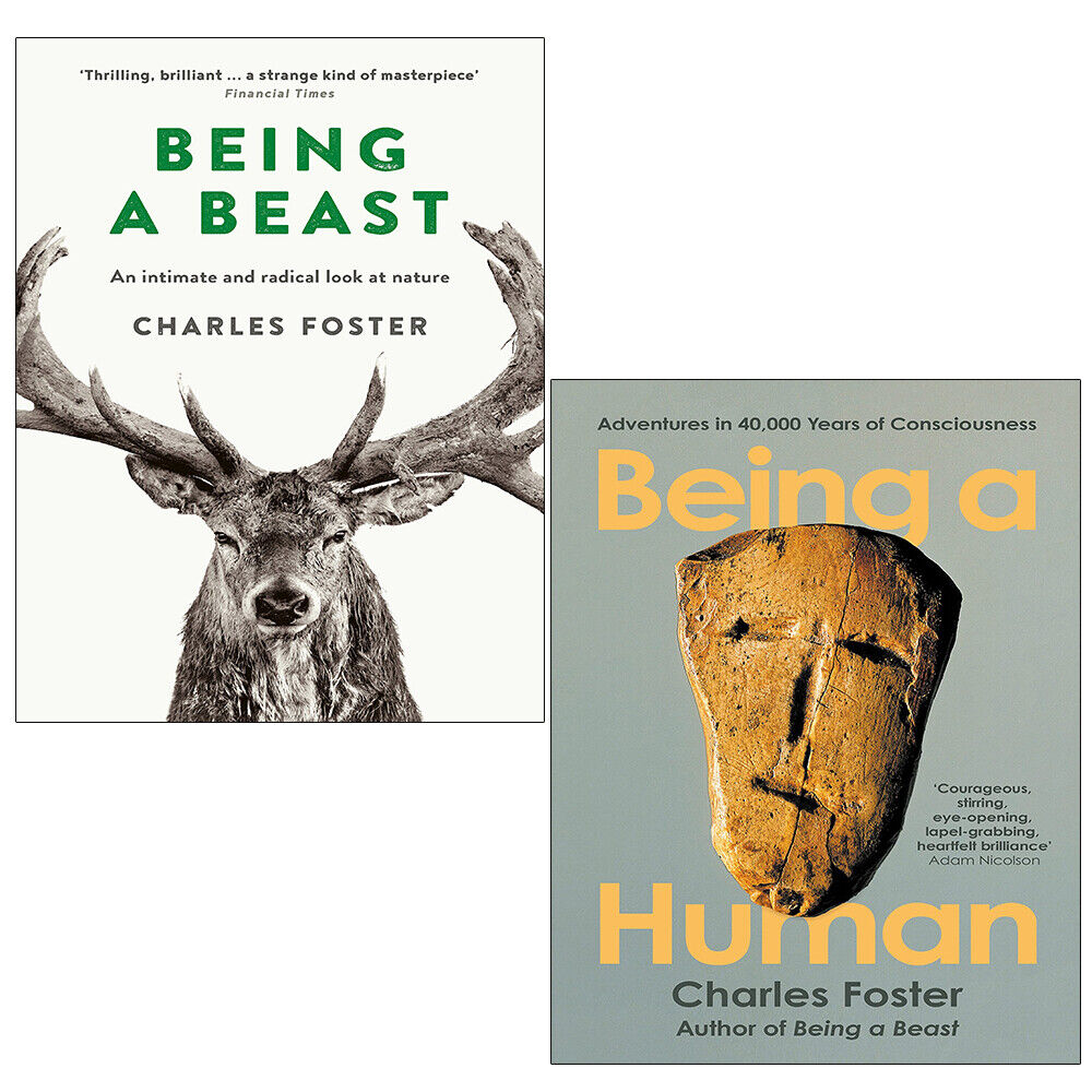 Charles Foster Collection 2 Books Set (Being a Human Adventures, Being