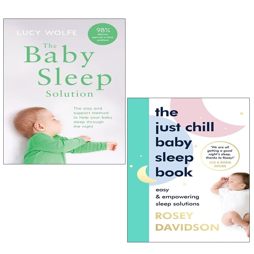 Just Chill Baby Sleep Book Rosey Davidson, Baby Sleep Solution 2 Books ...