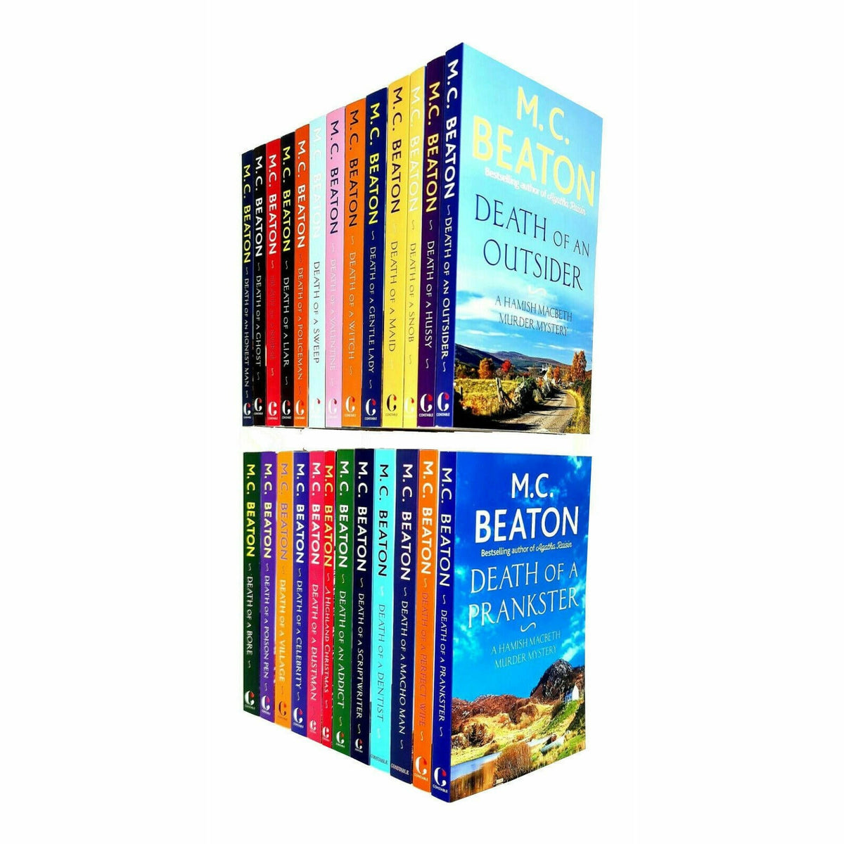 Hamish Macbeth Series M C Beaton 25 Books Collection Set Death of a Pr ...
