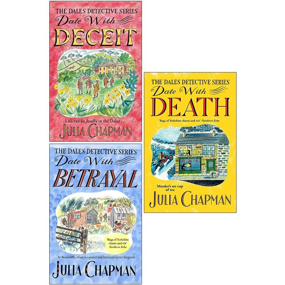 The Dales Detective Series Collection 3 Books Set by Julia Chapman ...