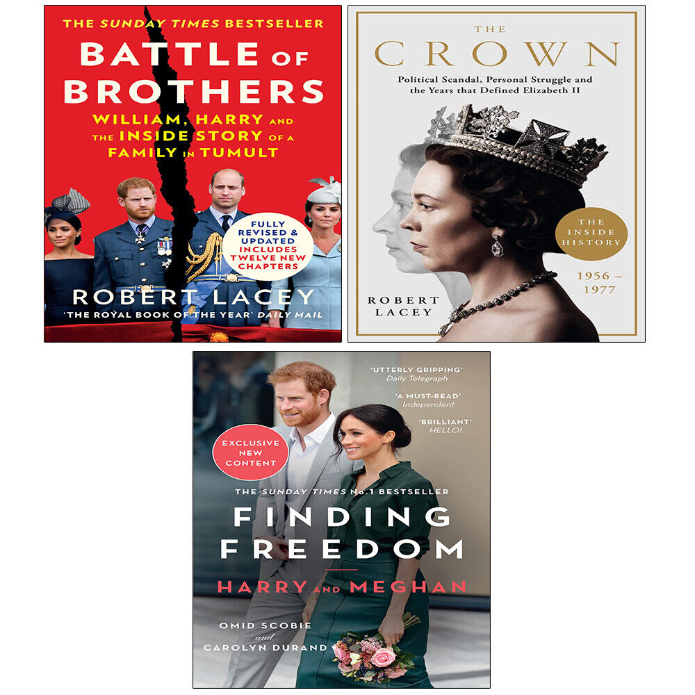 Finding Freedom, Battle of Brothers, The Crown 3 Books Collection Set ...
