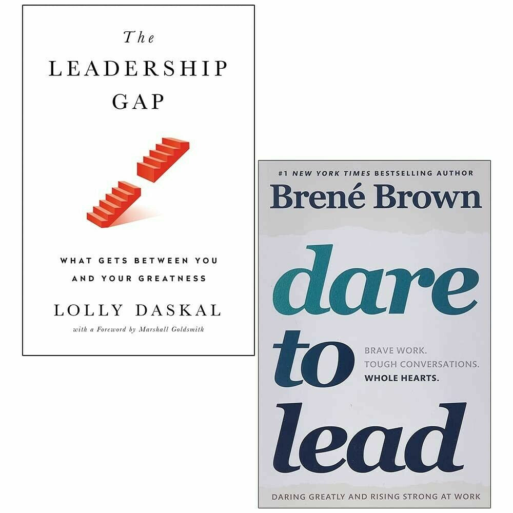 The Leadership Gap & Dare to Lead Brave Work 2 Books Collection Set ...