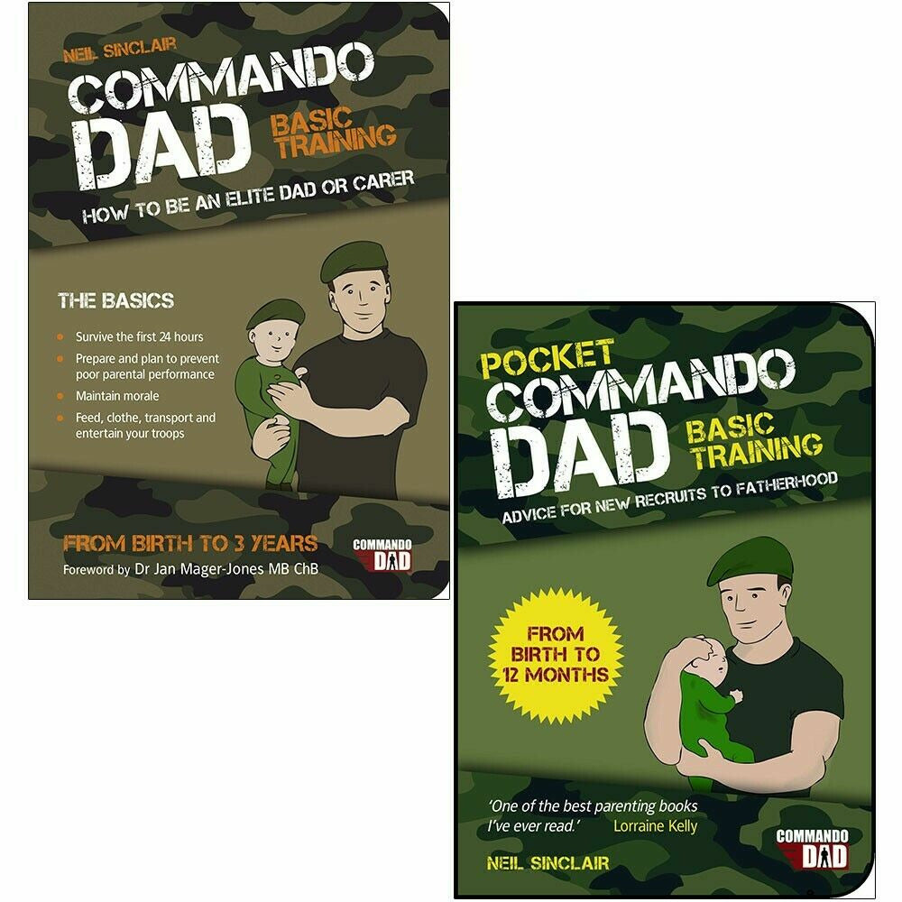 Neil Sinclair 2 Books Collection Set (Pocket & Commando Dad) | The Book ...
