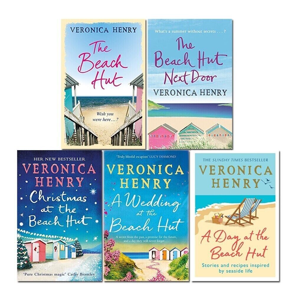 The Beach Hut Series Collection 5 Books Set By Veronica Henry A Day at ...