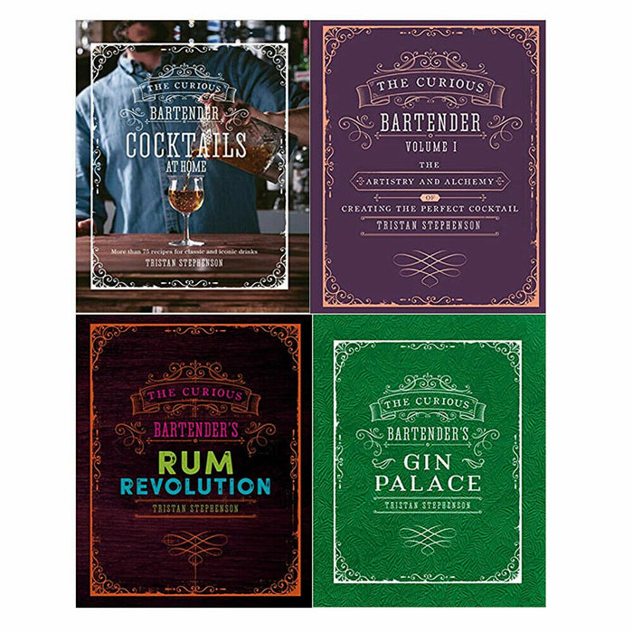 Tristan Stephenson The Curious Bartender 4 Books Collection Set | The Book Bundle