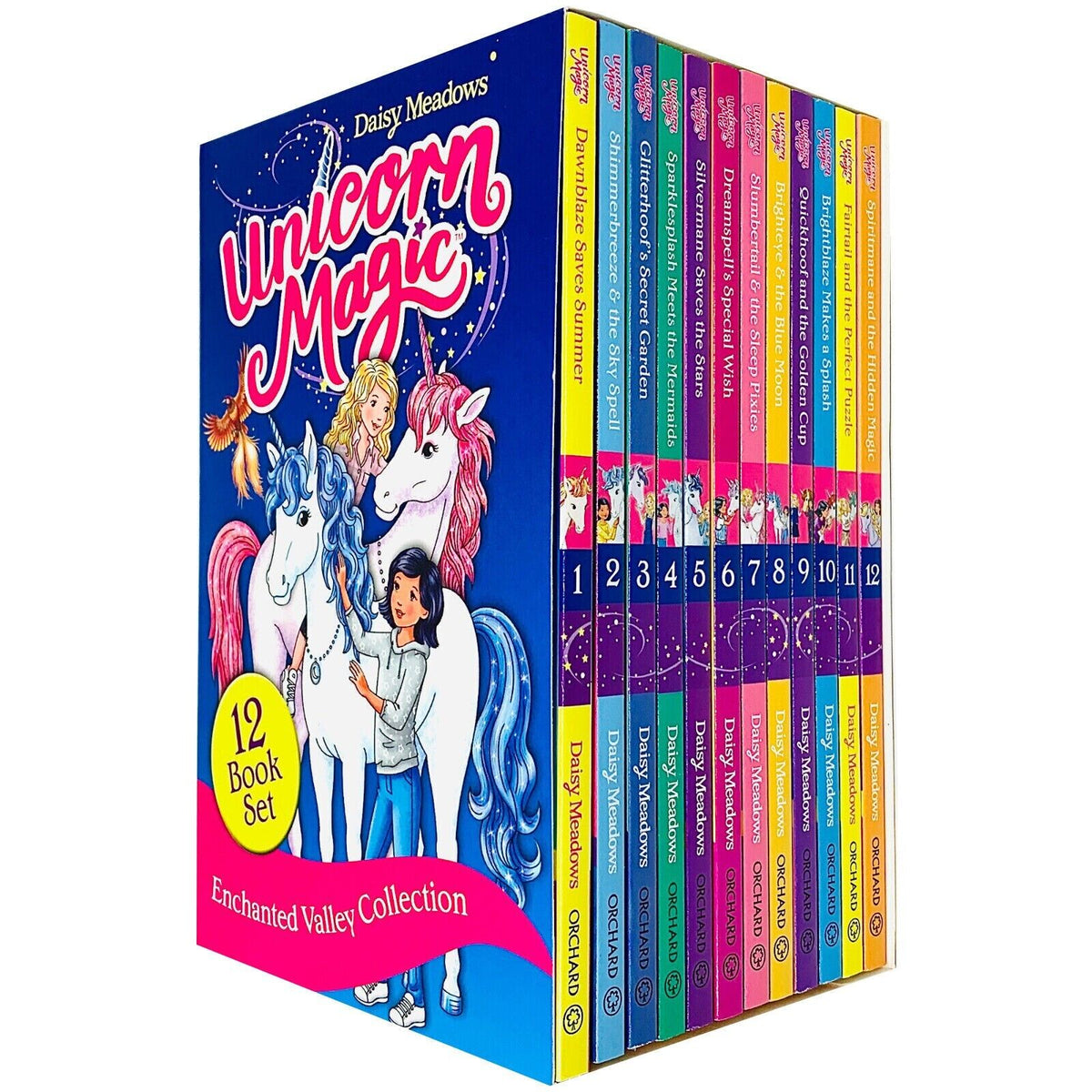 Unicorn Magic Enchanted Valley Collection 12 Books by Daisy Meadows ...