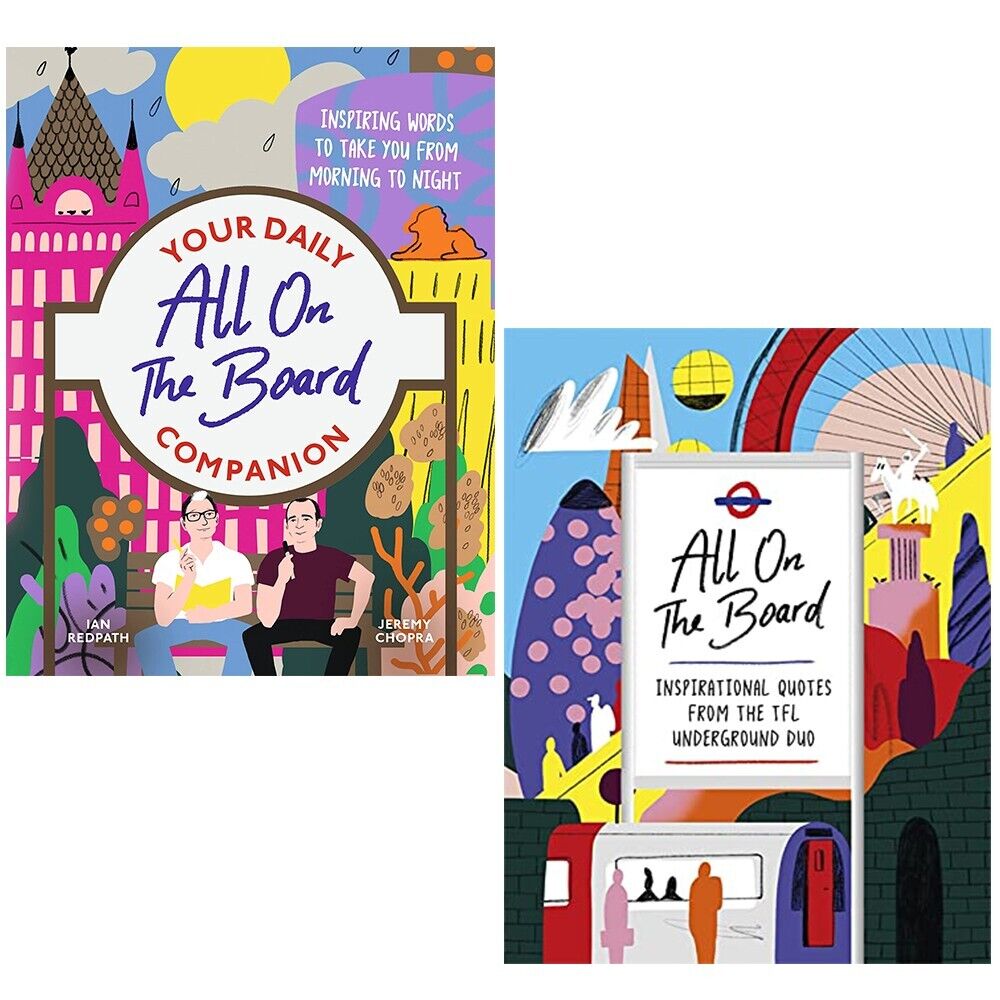 All on the Board Collection 2 Books Set Your Daily Companion Inspiring ...