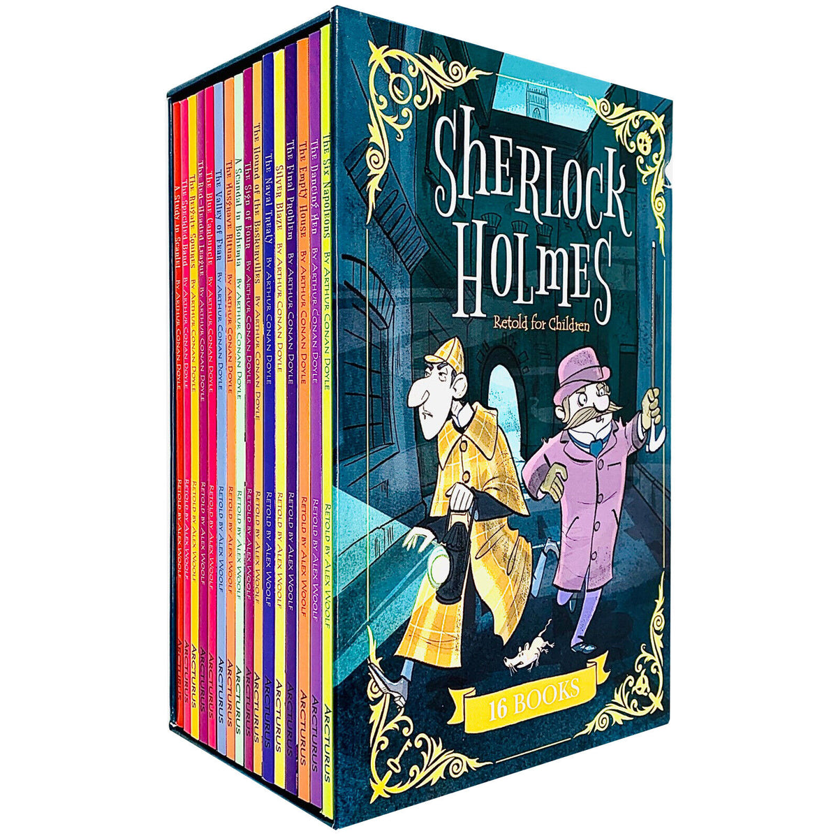 The Sherlock Holmes Retold for Children Collection 16 Books Box Set by ...